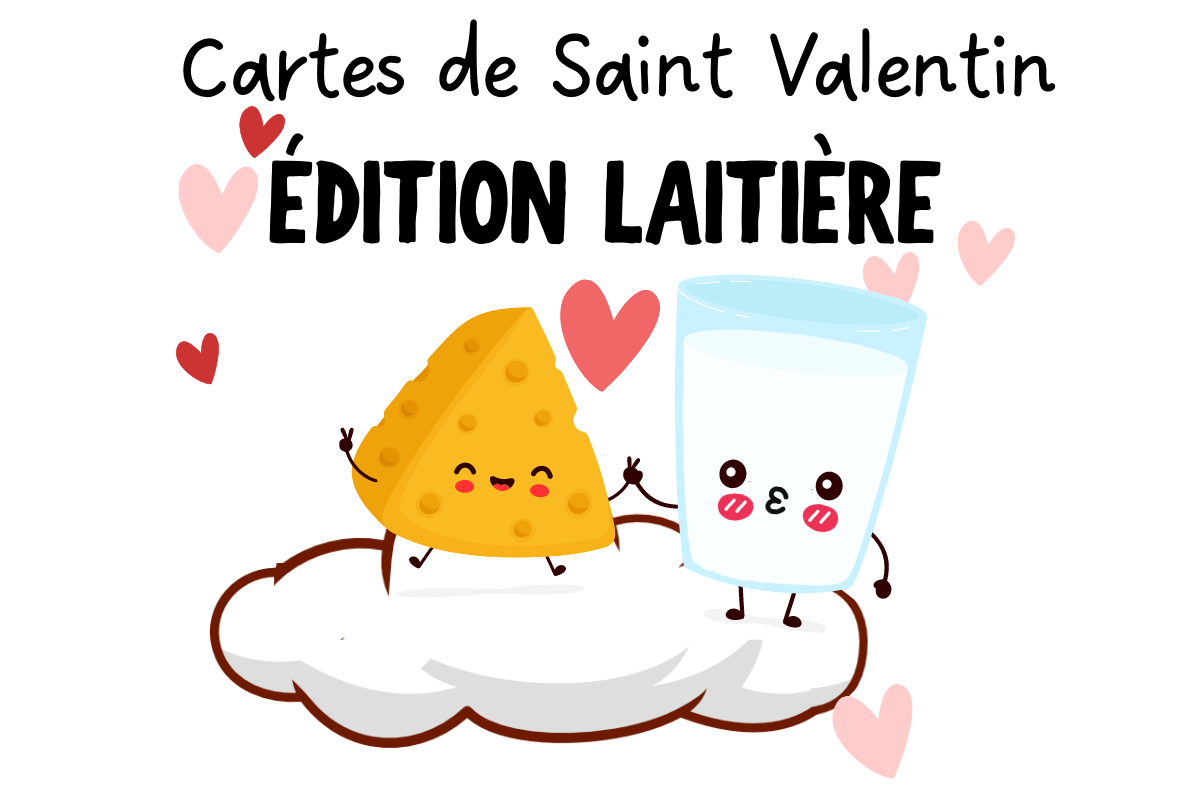 Cartes de Saint-Valentin | Plaisirs laitiers
