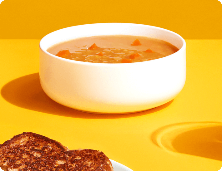 Soupe aux lentilles rouges | Plaisirs laitiers