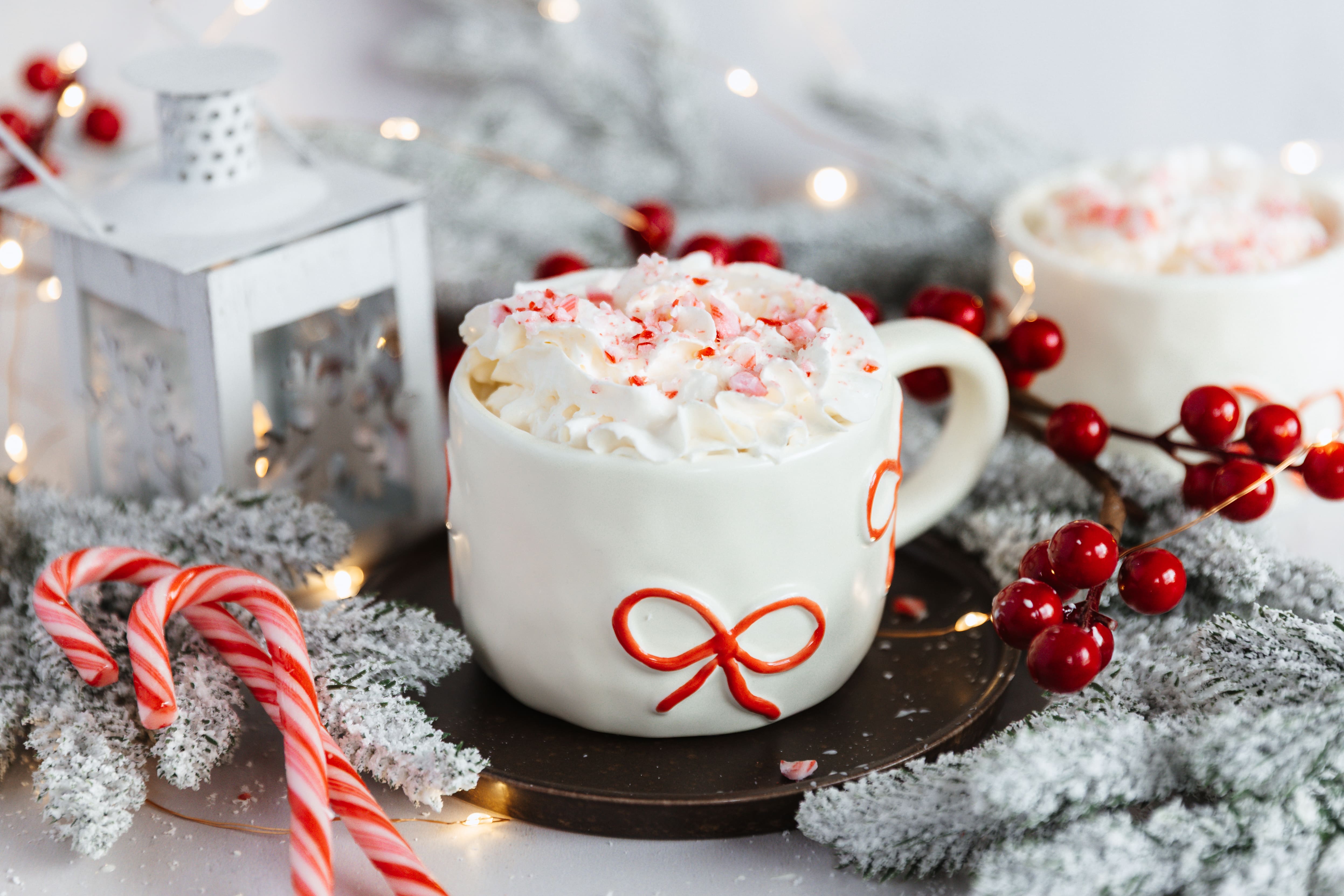 Latte cannes de bonbon | Plaisirs laitiers