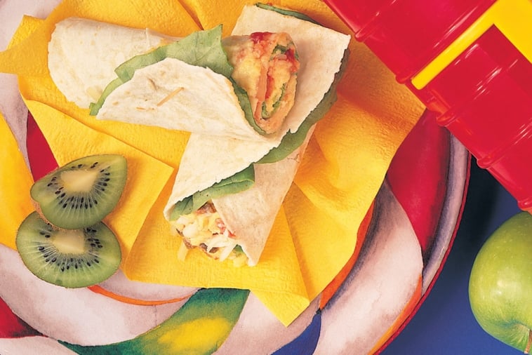 Burritos aux oeufs et à la salsa | Plaisirs laitiers