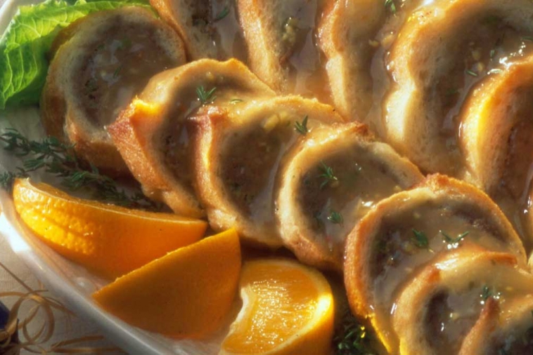 Rondelles d'agneau en croûte, sauce sucrée au gingembre | Plaisirs laitiers