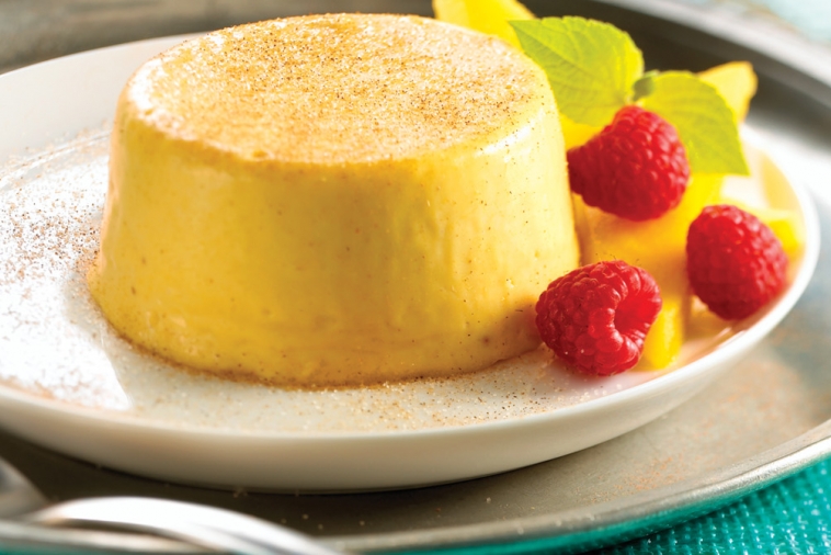Panna cotta à la mangue | Plaisirs laitiers