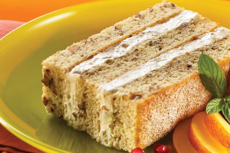 Gâteau aux pacanes rôties | Plaisirs laitiers