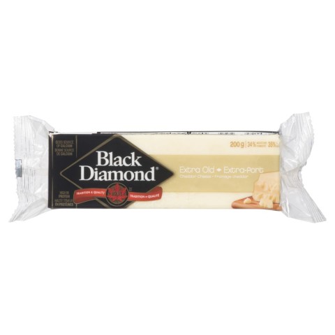 Black Diamond Cheddar extra-fort blanc 200g | Plaisirs laitiers