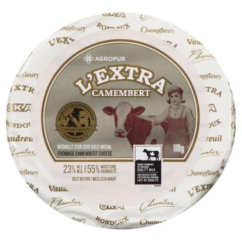 Agropur Signature L'extra Camembert 170g | Plaisirs laitiers