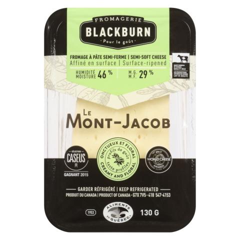 Fromagerie Blackburn Le Mont-Jacob 130g | Plaisirs laitiers