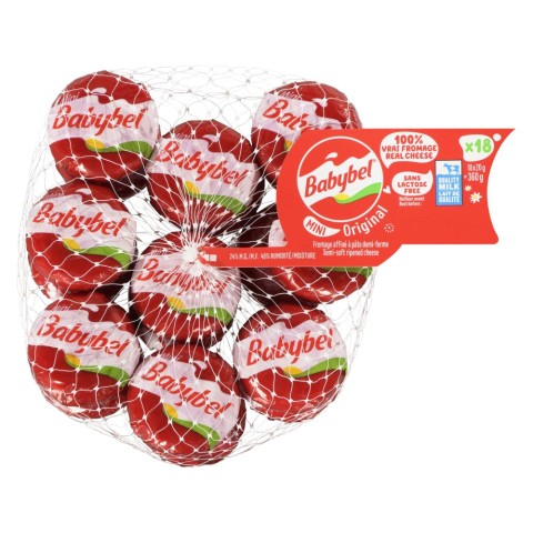 Babybel Mini Babybel original 18x20g | Plaisirs laitiers