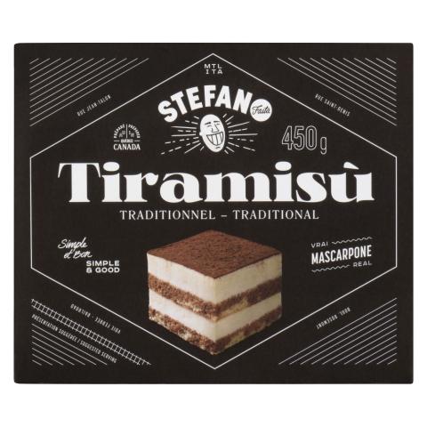 Stefano Faita Tiramisu traditionnel 450g | Plaisirs laitiers