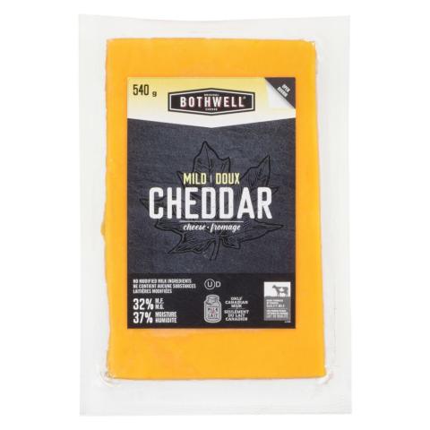 Bothwell Cheese Cheddar doux coloré 540g | Plaisirs laitiers