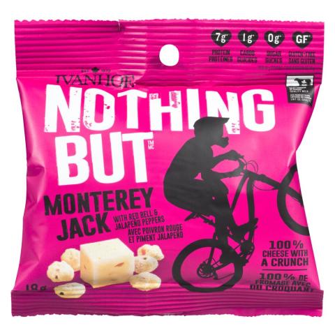 Ivanhoe Nothing But Monterey Jack poivron rouge et jalapeño 18g ...