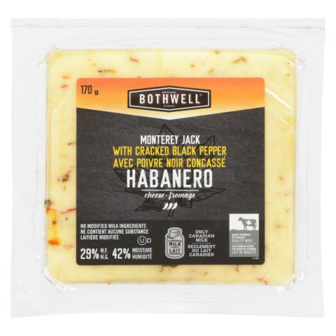 Bothwell Cheese Monterey Jack habanero et poivre noir concassé 170g ...