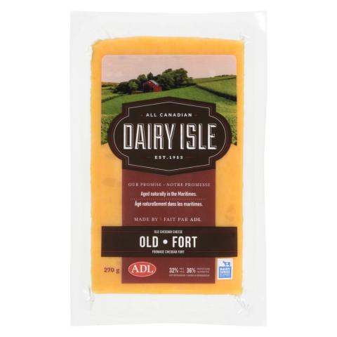 Dairy Isle Cheddar fort coloré 270g | Plaisirs laitiers