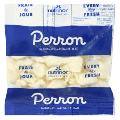 Perron Cheddar en grains 100g | Plaisirs laitiers