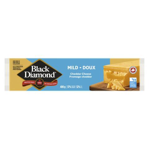 Black Diamond Cheddar doux coloré 400g | Plaisirs laitiers