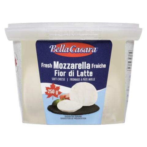 Bella Casara Mozzarella fraîche Fior Di Latte 250g | Plaisirs laitiers